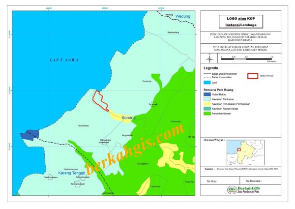 Jasa Pembuatan Peta Overlay - BerkahGIS