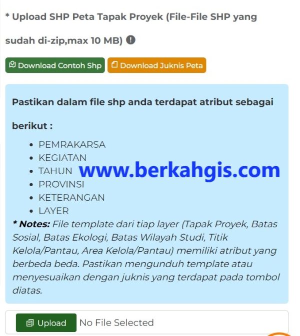 Jasa Pembuatan Peta Shp Tapak Proyek Amdalnet - BerkahGIS